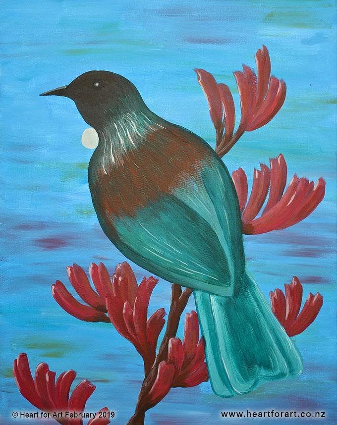 TUI Painting Tutorial I Heart for Art